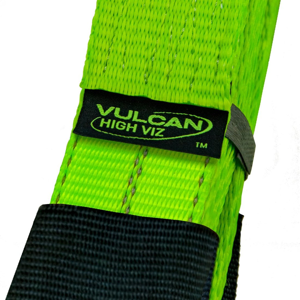 VULCAN Lashing Winch and Winch Strap Kit - 2 Inch - High-Viz - 3,300 P ...