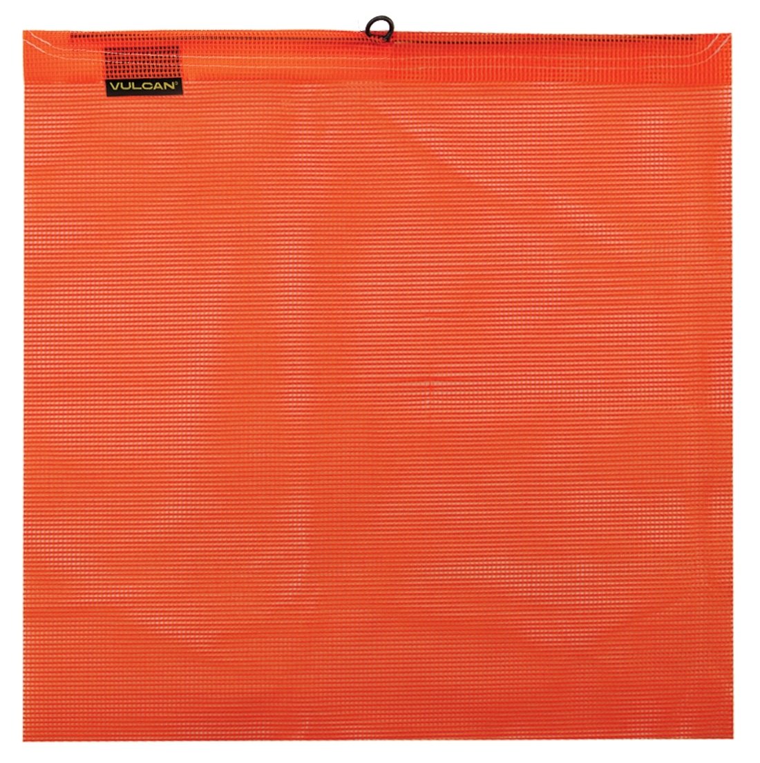 VULCAN Safety Flag with Wire Loop - Bright Orange - Vinyl Coated Polye ...