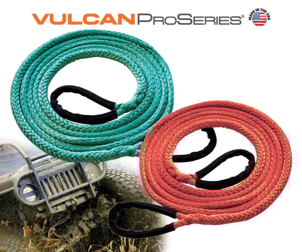 Vulcan Pro Series Synthetic Tow Rope | Truck n Tow.com – TrucknTow, Inc