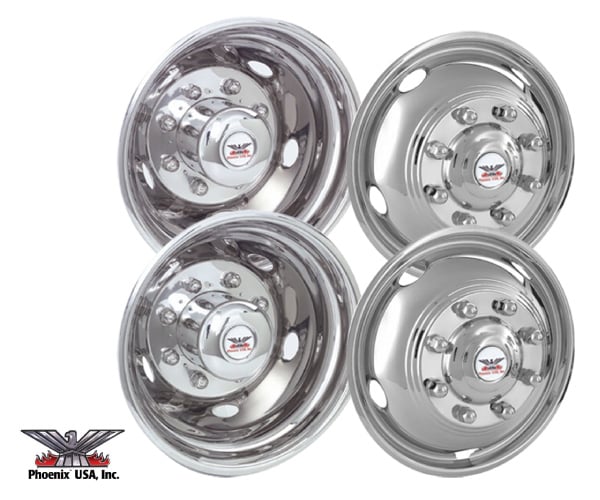 Wheel Simulators - Ford F450, F550 and Hino 145, 165, 185 - Set of 4 ...